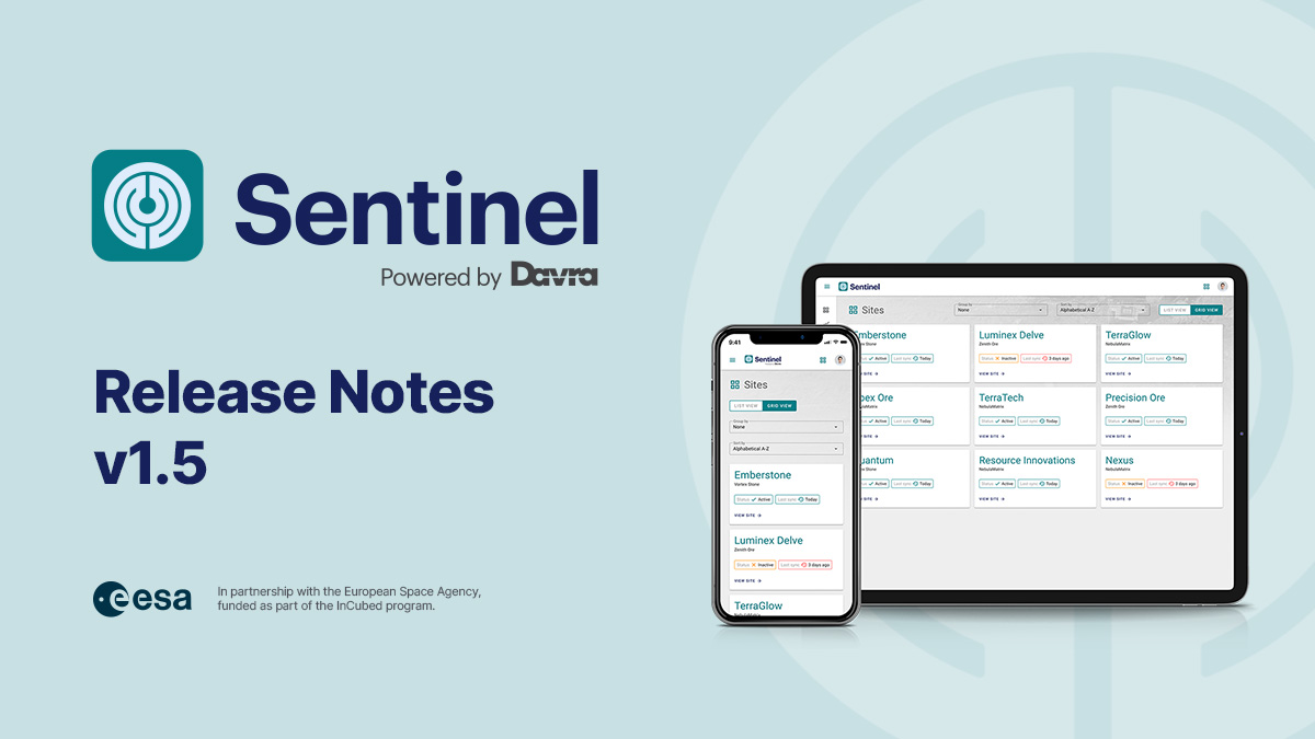 Sentinel Release Notes V1.5 - Davra IoT